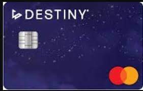 Destiny credit card pin